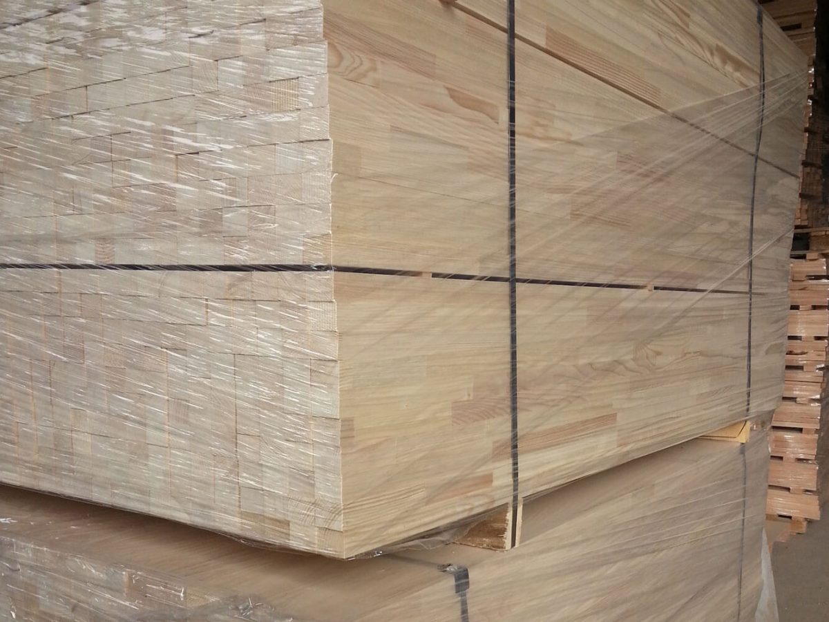 Finger jointed pine wood - Mijatovic Ltd wood supplier