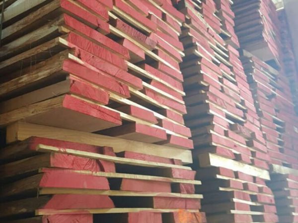 Unedged oak lumber | rough cut - Mijatovic Ltd wood supplier